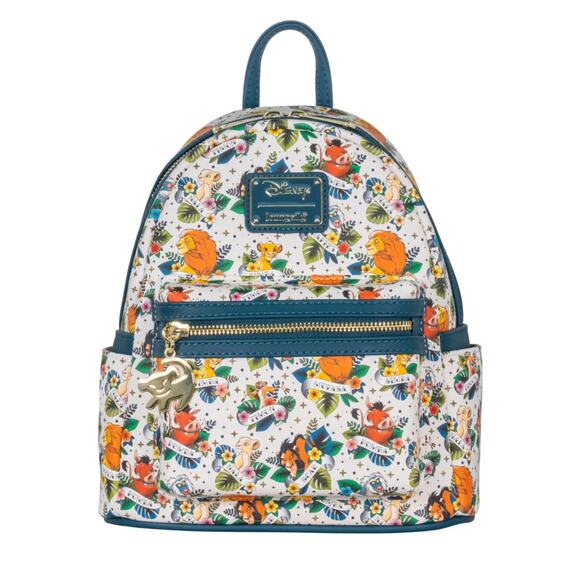 Loungefly | Bags | Nwt Loungefly Disney Lion King Tattoo Mini Backpack ...